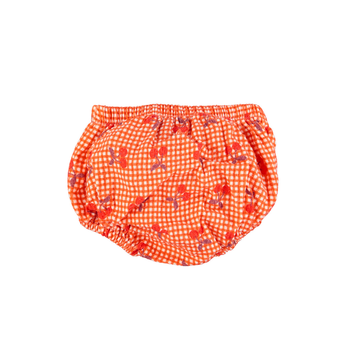 baby bloomers | red & white checkered w/ cherries – piupiuchick